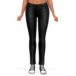 Superlative Leather Pants - The Sims 4 Create a Sim - CurseForge