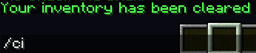 Simple Clear Inventory - Minecraft Bukkit Plugins - CurseForge