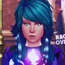 Scene Queen Hair - The Sims 4 Create a Sim - CurseForge