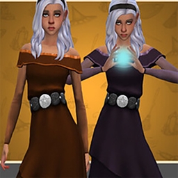 Hex Dress - The Sims 4 Create a Sim - CurseForge