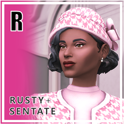 Lady Jackie Hat - Rusty x Sentate Collaboration - The Sims 4 Create a ...