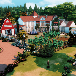 Base Game Generations Family Farm - The Sims 4 Rooms / Lots - CurseForge