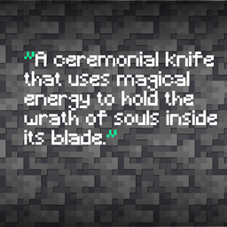 Dungeon's Soul Knife - Minecraft Resource Packs - CurseForge