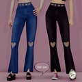 Heart jeans - Create a Sim - The Sims 4 - CurseForge