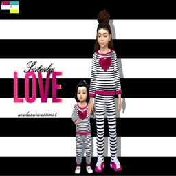 Hearts Sisterly Love (KIDS) - The Sims 4 Create a Sim - CurseForge