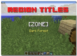 Region Titles - Minecraft Bukkit Plugins - CurseForge