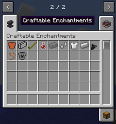 Craftable Enchantments - Minecraft Mods - CurseForge