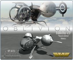 Oblivion BubbleShip + Drone166 v1.1 - Kerbal Space Program Mods - CurseForge