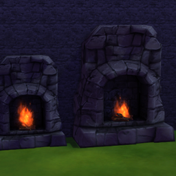 TSM Blacksmith Fireplace 2 sizes - File - The Sims 4 Build / Buy ...