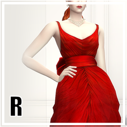 Shape with Bow Gown - The Sims 4 Create a Sim - CurseForge