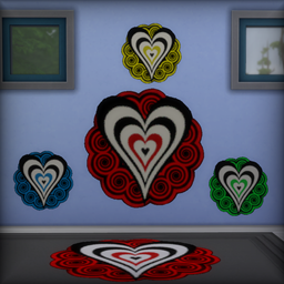 Spiral Hearts | decor - The Sims 4 Build / Buy - CurseForge
