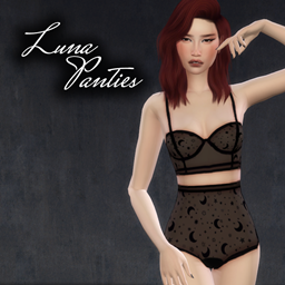Download Luna Panties (Obsidian Obsessions Collection) - The Sims 4 Mods - CurseForge
