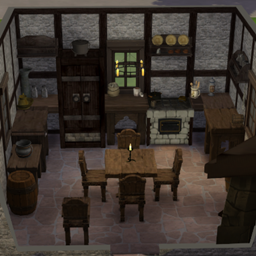 Medieval Kitchen - The Sims 4 Rooms / Lots - CurseForge