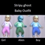 Stripy ghost baby outfit - Stripy ghost baby outfit - The Sims 4 Mods ...