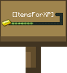 ItemsForXP - Minecraft Bukkit Plugins - CurseForge