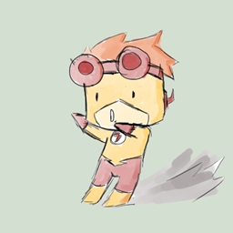 kid flash chibi