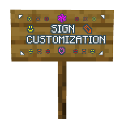 Sign Customization - Minecraft Mods - CurseForge