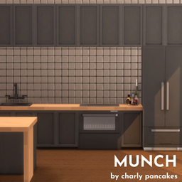 MUNCH - kitchen set - by charly pancakes - Gallery - The Sims 4 Build ...