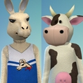 Lama and Cow Mascot - ts2 C... - Create a Sim - The Sims 4 - CurseForge