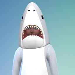 Shark Costume - ts3 Conversion - The Sims 4 Create a Sim - CurseForge