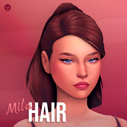 Mila Hair - The Sims 4 Create a Sim - CurseForge