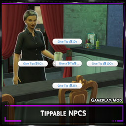 Tippable NPCs - The Sims 4 Mods - CurseForge