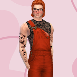 tivvy overalls - Files - The Sims 4 Create a Sim - CurseForge
