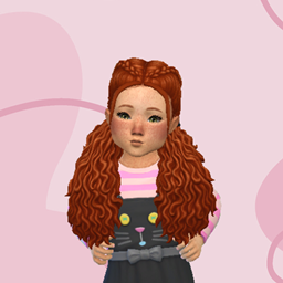 ah00b naomi child and toddler hair conversion - The Sims 4 Create a Sim ...
