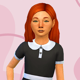 ah00b natalie hair children conversion - File - The Sims 4 Create a Sim ...