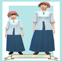 Lucinda's Patchwork Dress - The Sims 4 Create a Sim - CurseForge