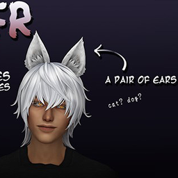 Jasper Acc Wolf/Cat Ears - The Sims 4 Create a Sim - CurseForge