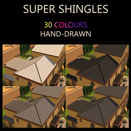 Super Shingles Roof - The Sims 4 Build / Buy - CurseForge