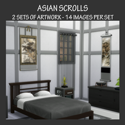 Asian Scrolls - The Sims 4 Build / Buy - CurseForge