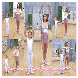 first position ballet