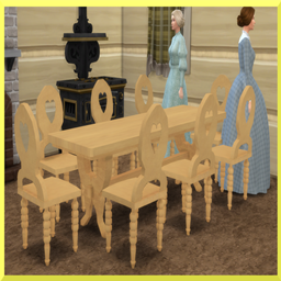 Kirsten's Dining Set - The Sims 4 Build / Buy - CurseForge