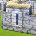 Castle Kit Windle: Crenelat... - Build / Buy - The Sims 4 - CurseForge