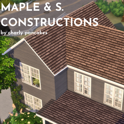 MAPLE & S. CONSTRUCTIONS pt.1 - windows - by charly pancakes - The Sims 4 Build / Buy - CurseForge