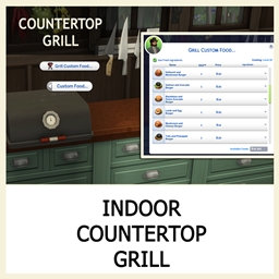 Countertop Grill - The Sims 4 Mods - CurseForge