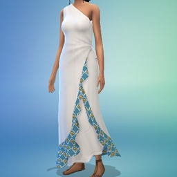 Doro Long dress - Gallery - The Sims 4 Create a Sim - CurseForge