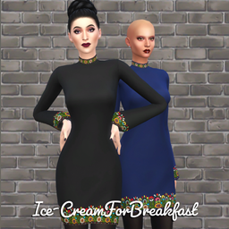 Morgana Dress - Files - The Sims 4 Create a Sim - CurseForge