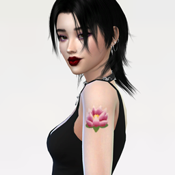 Nana Osaki's Ren Flower Tattoo - The Sims 4 Create a Sim - CurseForge