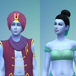 Genie Outfit - ts3 Conversion - The Sims 4 Create a Sim - CurseForge