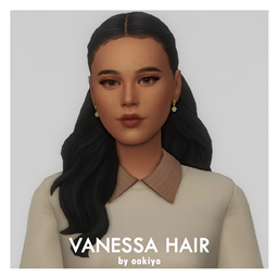 oakiyo - Vanessa Hair - The Sims 4 Create a Sim - CurseForge
