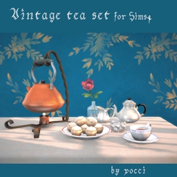 Vintage tea set - The Sims 4 Build / Buy - CurseForge