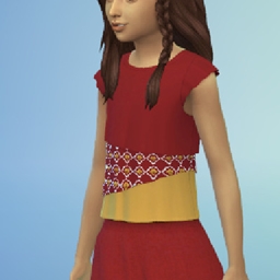 Doro Child top - The Sims 4 Create a Sim - CurseForge