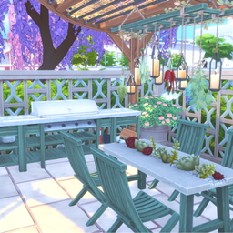 Country Patio / Deck - The Sims 4 Rooms / Lots - CurseForge