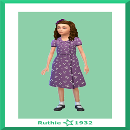 Meet Ruthie Dress (CF) - The Sims 4 Create a Sim - CurseForge