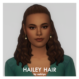 oakiyo - Hailey Hair - The Sims 4 Create a Sim - CurseForge