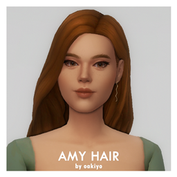 oakiyo - Amy Hair - The Sims 4 Create a Sim - CurseForge