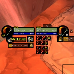 C.Unit Default Frames (CUDF) Textures - World of Warcraft Addons ...